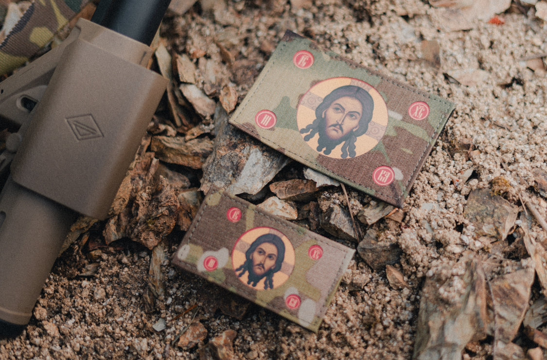 Holy Face Flag Patch – SC IRREGULARS