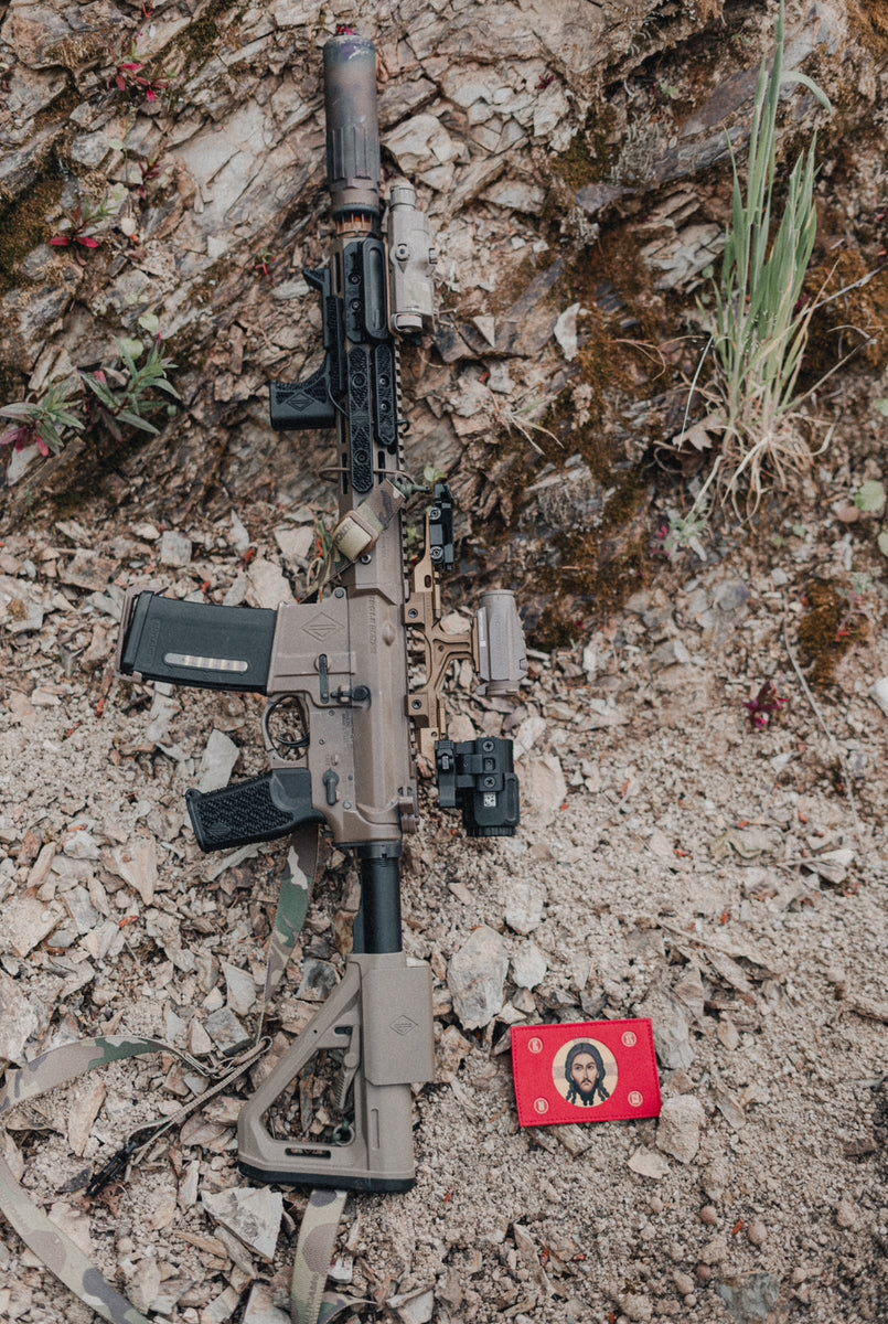 Holy Face Flag Patch – SC IRREGULARS