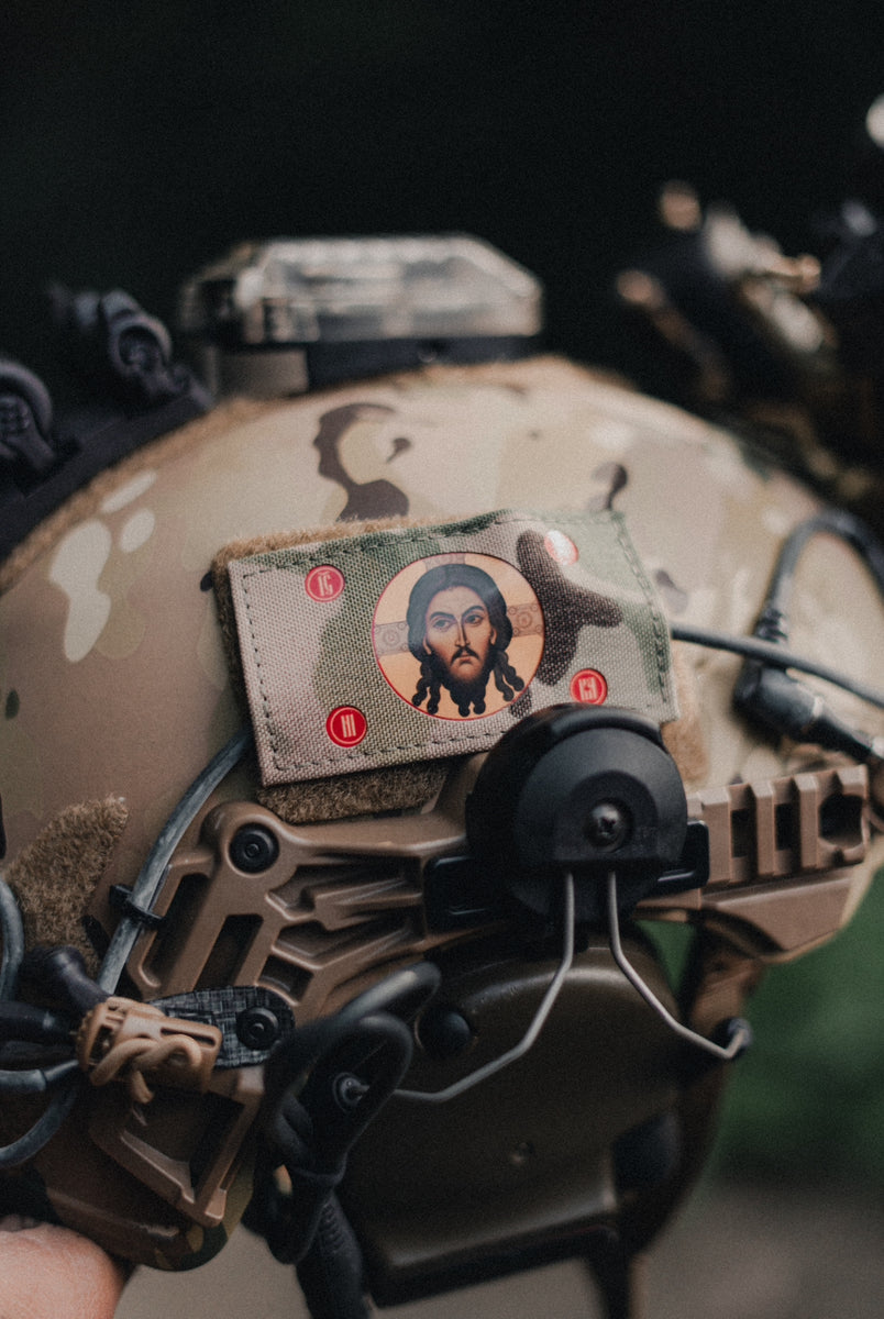 Holy Face Flag Patch – SC IRREGULARS