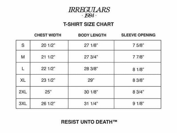 S/C IRREGULARS / IRREGULAR DEFENSE – SC IRREGULARS